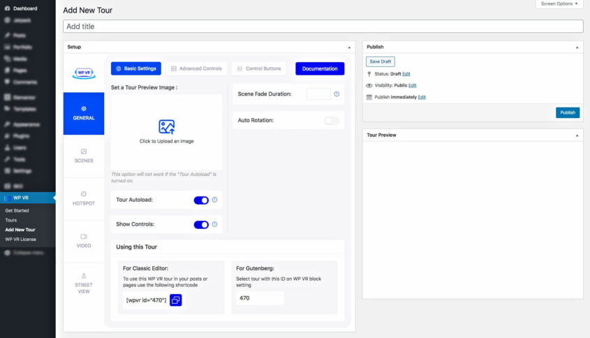 WP VR Basic Plugin Overview » RexTheme