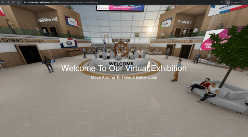 How To Set A 360 Panorama Background Virtual Tour » RexTheme