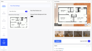How To Set Virtual Floor Plans Inside Your Tours - WPVR » RexTheme