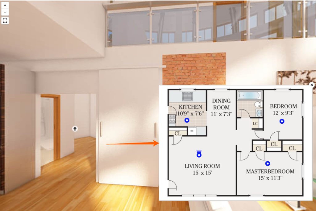 How To Set Virtual Floor Plans Inside Your Tours - WPVR » RexTheme