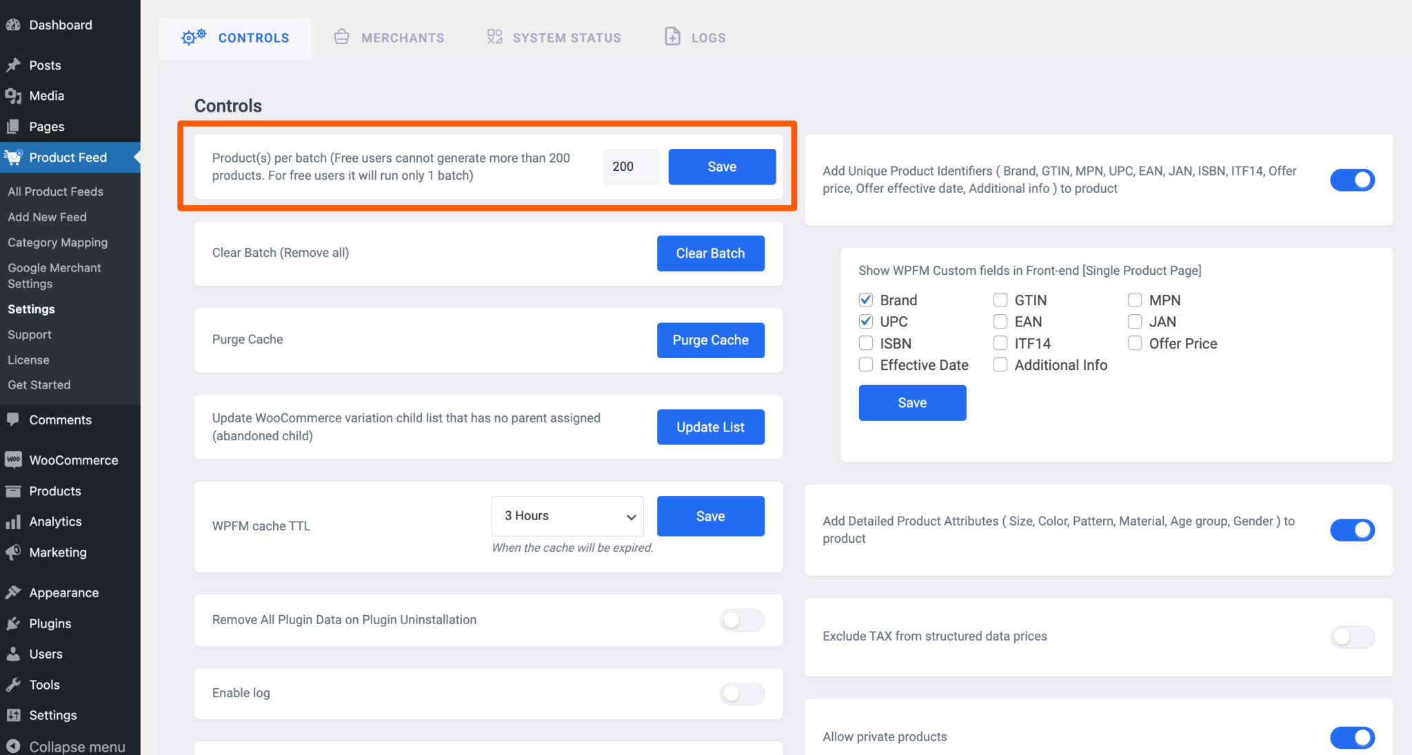 Control Products Per Batch In Batch Processing » RexTheme