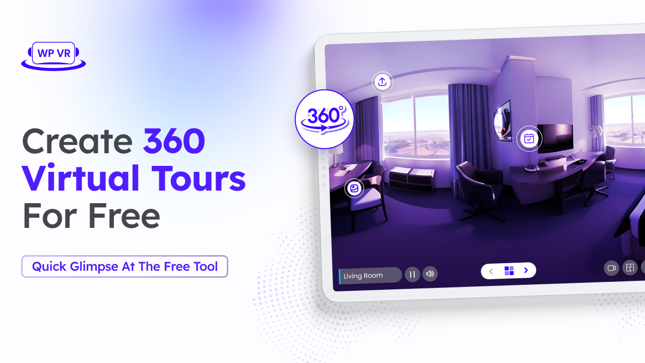 Create Virtual Tours For Free - Download WPVR Free Version